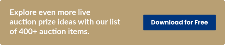 50+ Best Live Auction Items & Tips to Procure Them | Winspire