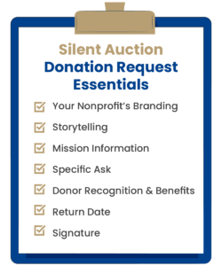 How to Craft a Silent Auction Donation Request [+ Template] | Winspire