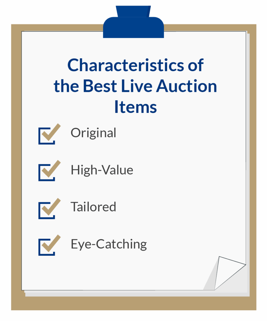 65+ Best Live Auction Items for a Successful Fundraiser | Winspire