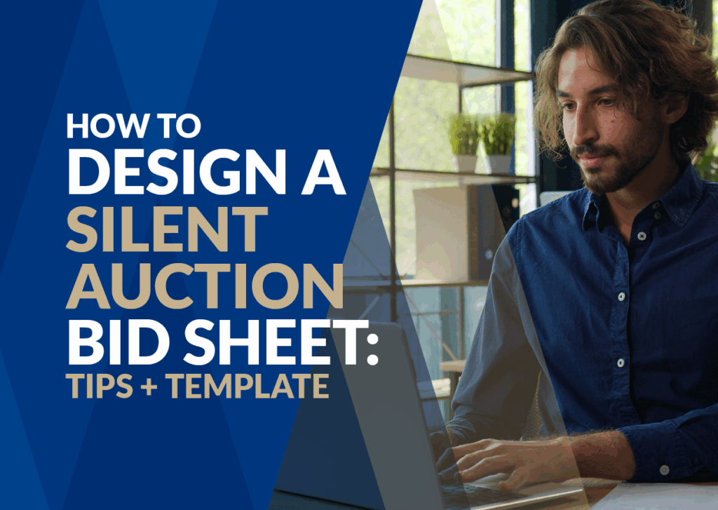 How to Design a Silent Auction Bid Sheet: Tips + Template | Winspire